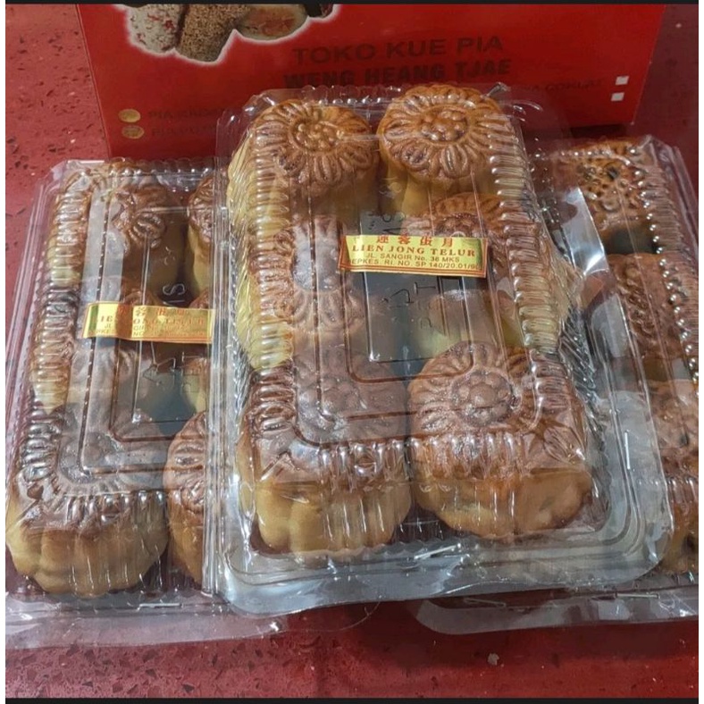 Jual Mini Mooncake Kue Bulan (1 dos Isi 2 Mika) Pia Sangir ...