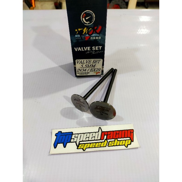 Jual PAYUNG KLEP VALVE SET TWH RACING UKURAN 34/29 5.5MM UNIVERSAL | Shopee Indonesia