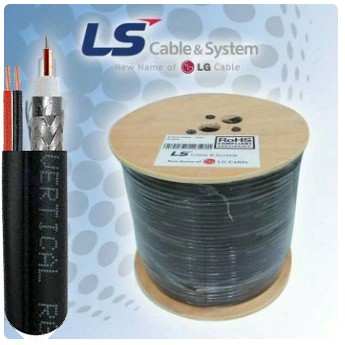 Jual Kabel CCTV LG LS RG6+Power Coaxial Cable&System 305m | Shopee ...