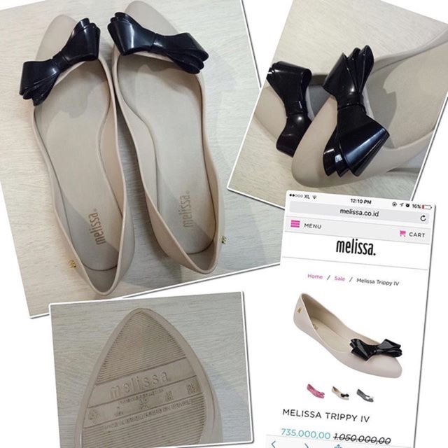 Jual MELISSA SHOES (AUTHENTIC) - Melissa Trippy IV | Shopee Indonesia