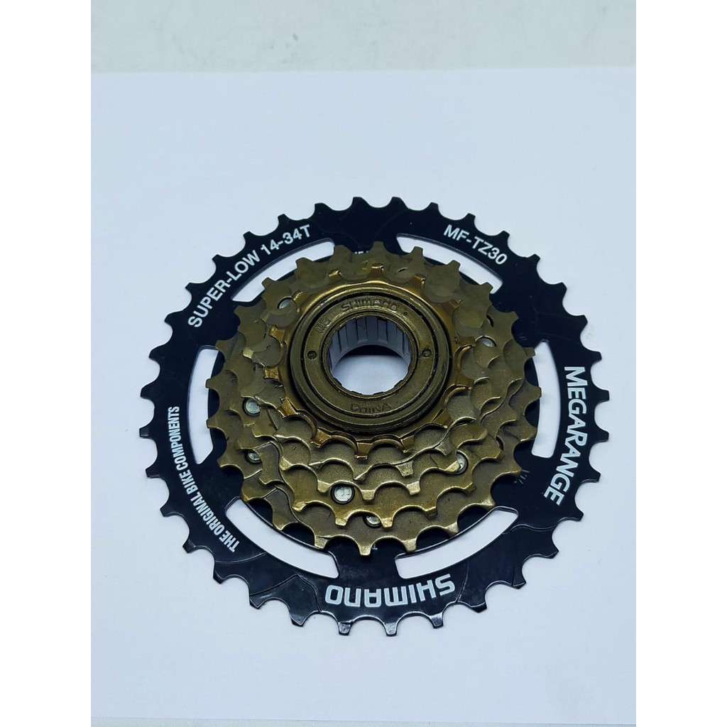 Jual Freewheel SHIMANO MEGARANGE 6 dan 7 SPEED untuk hub ulir / drat ...