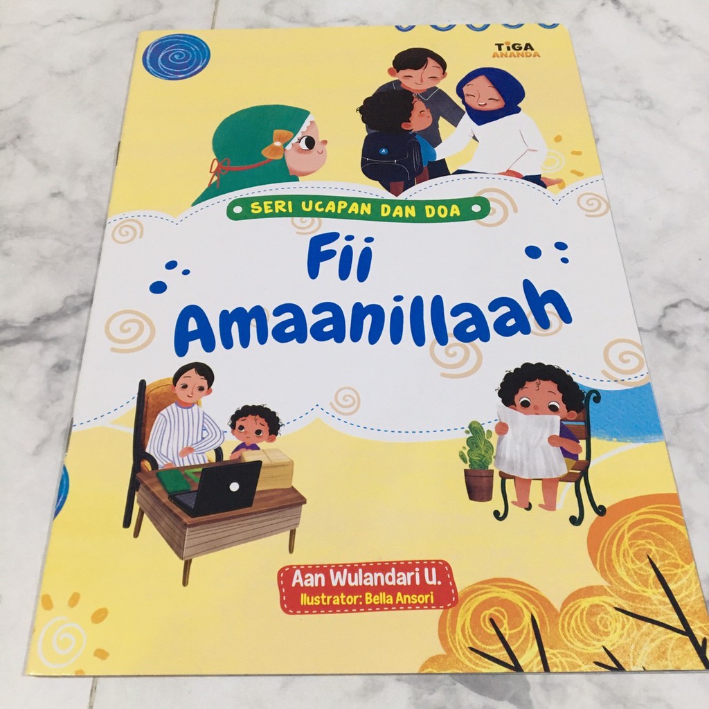 Jual Seri tiga ananda ucapan mulia dan doa anak muslim islam ...