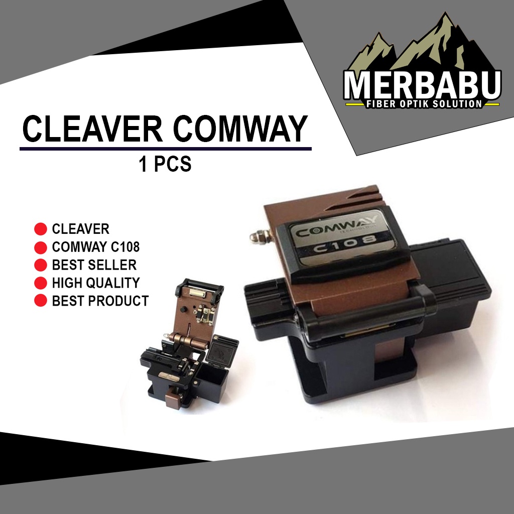 Jual cleaver comway original/cleaver fiber optik/alat potong kabel ...