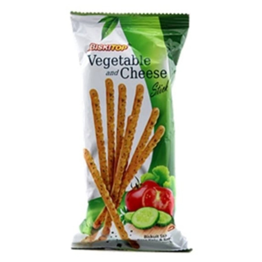 Jual Biskitop Biskuit Vegetable Cheese Stick 50 gram | Shopee Indonesia
