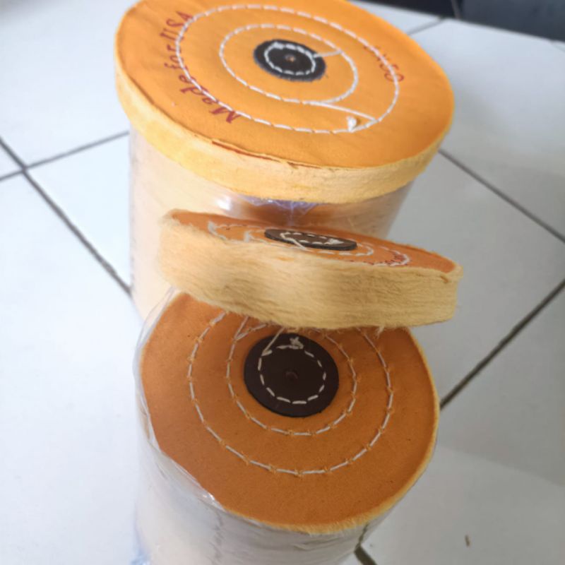 Jual Kain poles emas 4 inch Diamond pad polishing perhiasan | Shopee ...