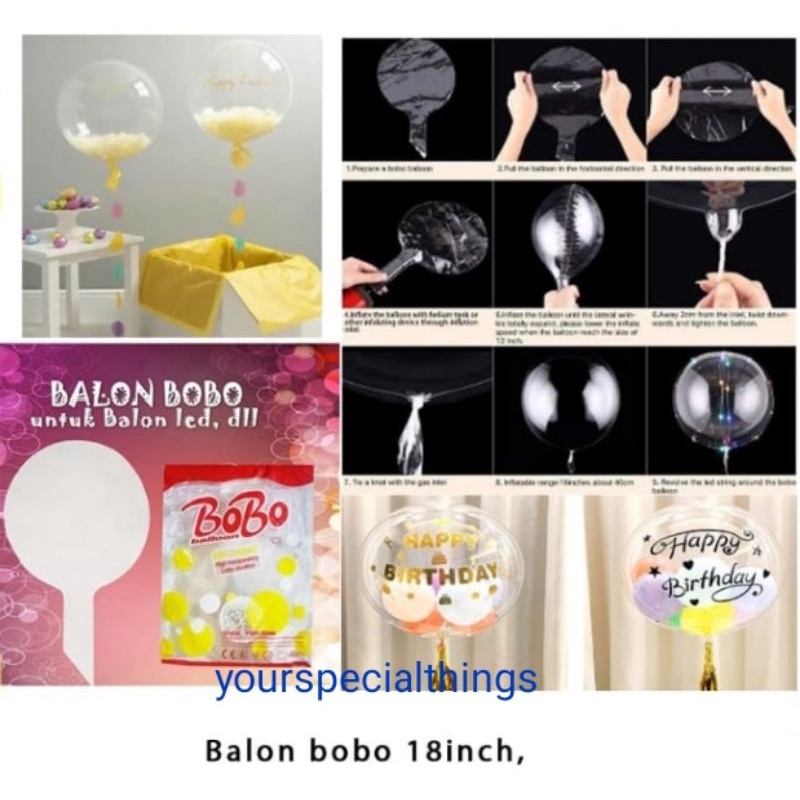 Jual BALON PVC 18 INCH / BALON BOBO / BALON BUCKET | Shopee Indonesia