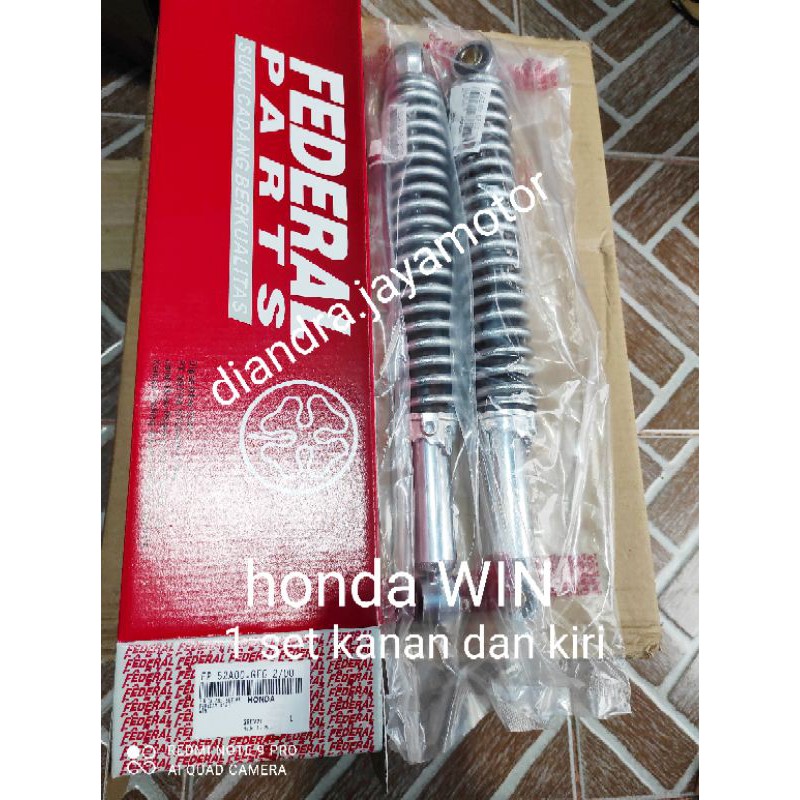 Jual shockbreaker honda win asli federal 100% original kanan + kiri ...