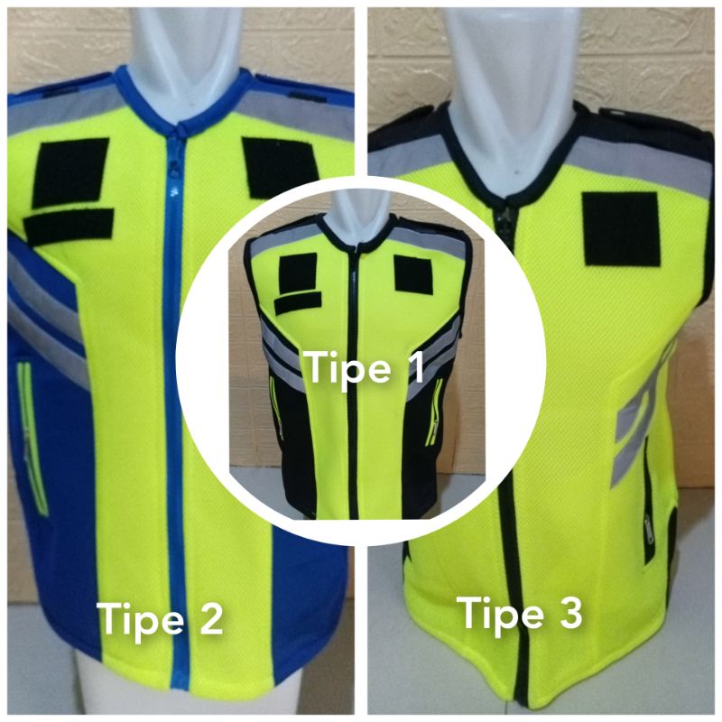 Jual ROMPI POLOSAN SECURITY/SATPAM/POLISI/DINAS/TOURING | Shopee Indonesia
