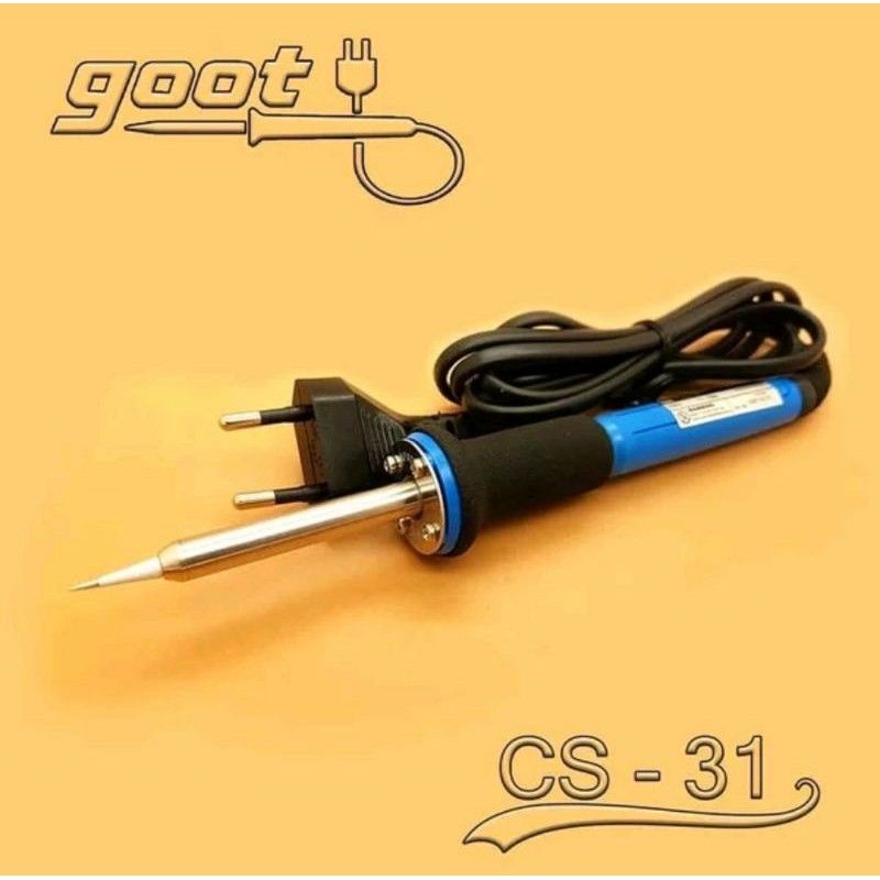 Jual SOLDER GOOT 25Watt CS-31 MATA KECIL SOLDERING IRON | Shopee Indonesia
