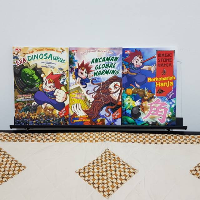Jual 100 rb 3 Buku komik science pengetahuan/ edukasi global warming, dinosaurus | Shopee Indonesia