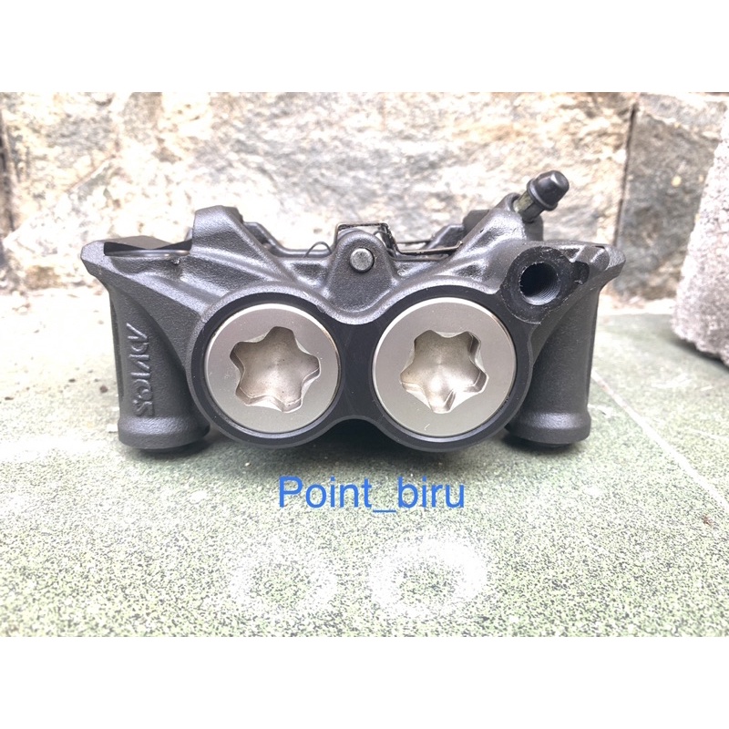 Jual kaliper monoblok sumitomo bintang Silver 4 Piston kanan 100% ...
