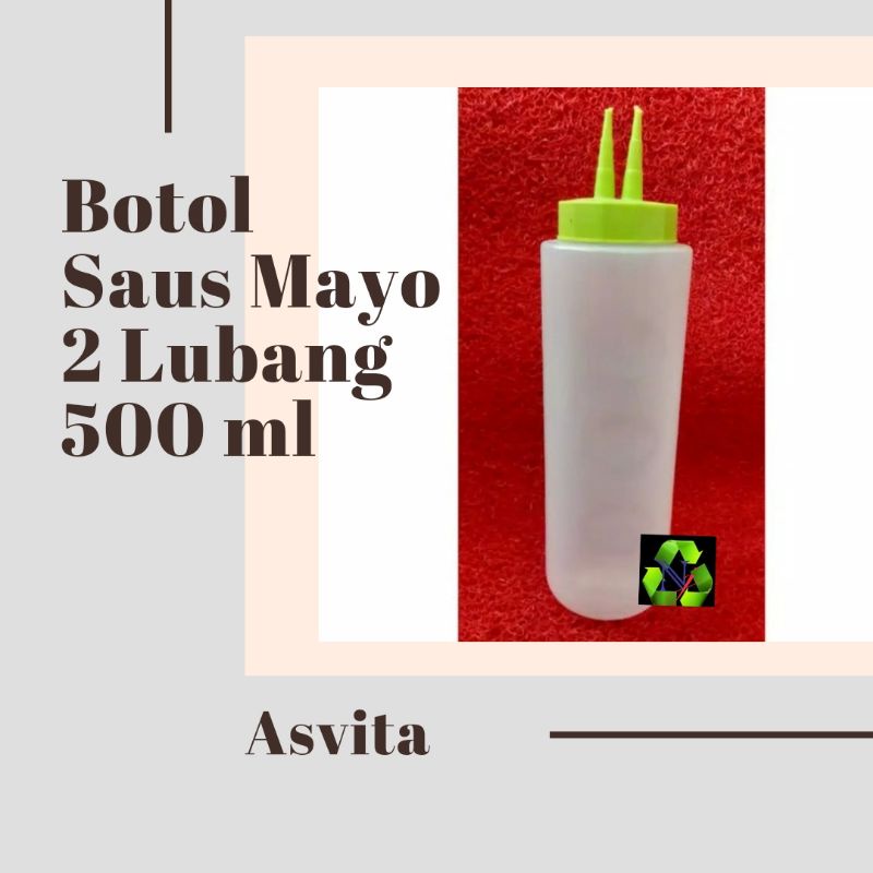 Jual BOTOL SAOS 500 ML/BOTOL MAYO/BOTOL KECAPBOTOL SUSU KENTAL MANIS ...