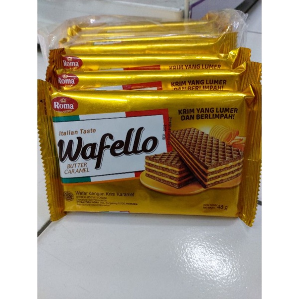 Jual Roma wafello 37,5 gr (harga per pcs) | Shopee Indonesia