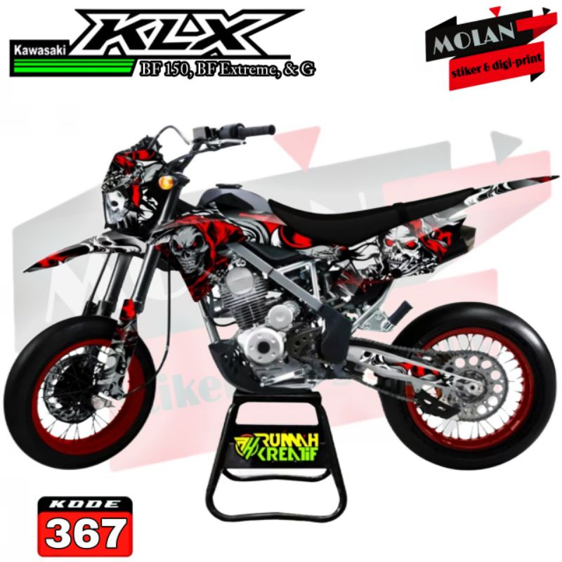 Jual Decal Sticker Striping Variasi Fullbody KLX BF 150 - KLX BF ...