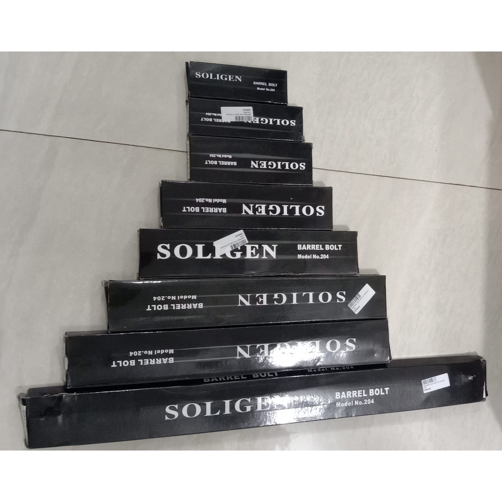 Jual Grendel Kunci Pintu Jendela Stainless Steel/Stenlis soligen 2-12 ...