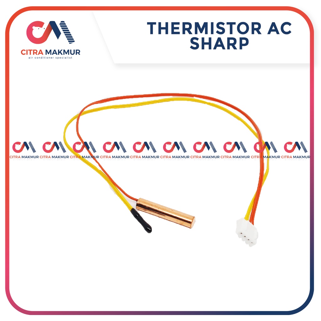 Jual Thermistor AC Split Sharp Air Conditioner sensor suhu indoor ...