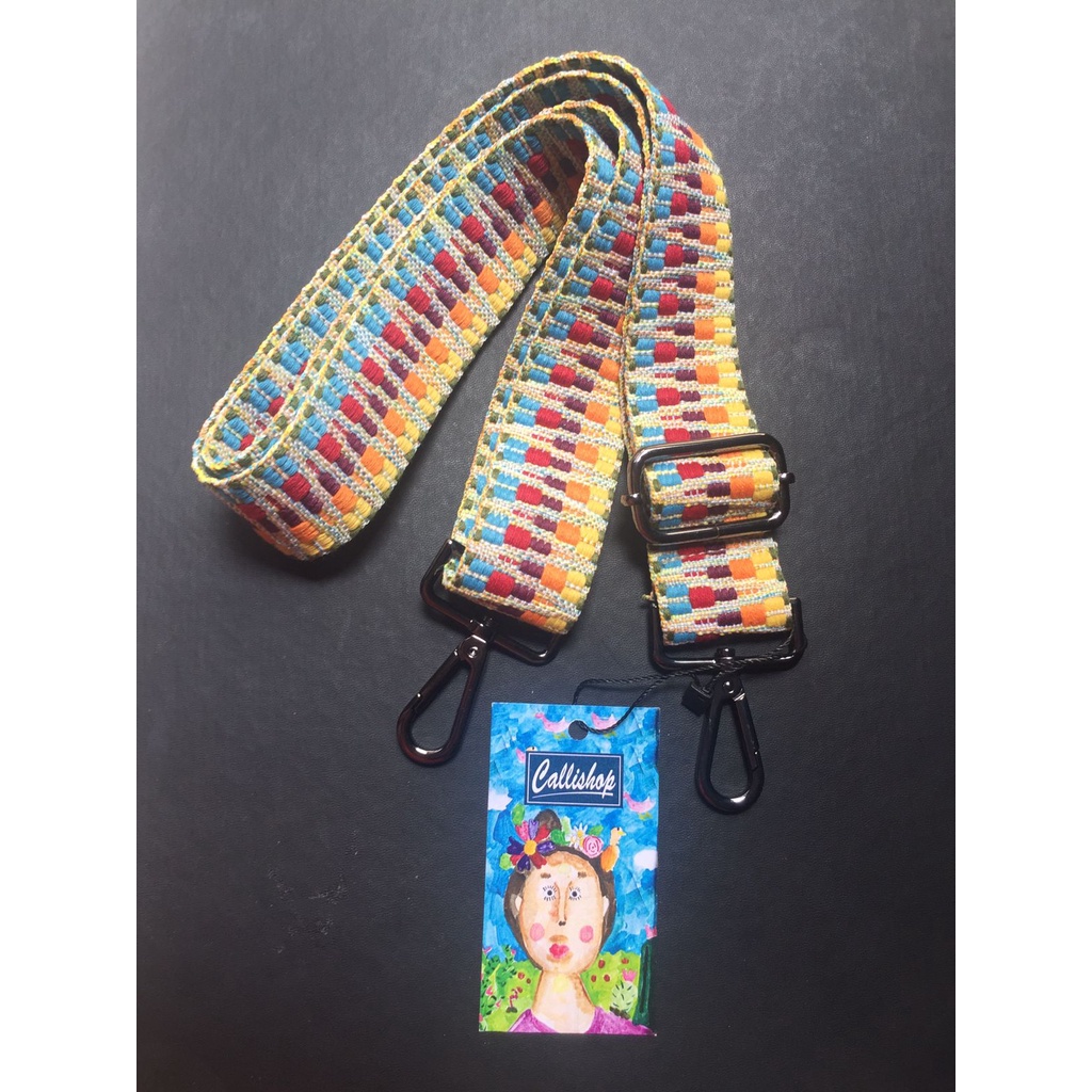 Jual Tali tas bag strap/tali gitar - Tenun Etnik - seri 01 | Shopee ...
