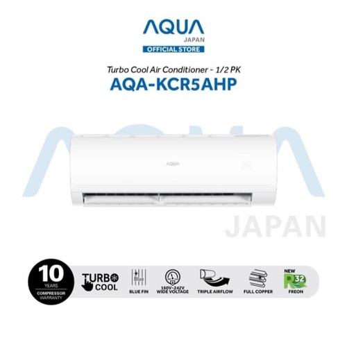 Jual AC AQUA AQA-KCR5FQDL/FQAL 1/2 PK 360 WATT | Shopee Indonesia