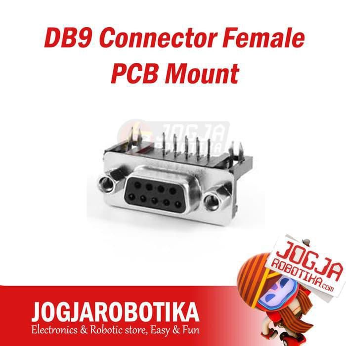 Jual DB9 Connector Female PCB Mount | Shopee Indonesia