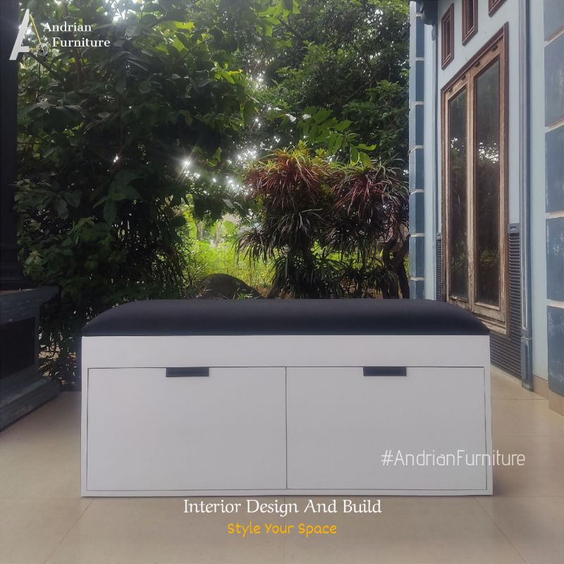 Jual CUSTOM | Rak Sepatu Minimalis Modern Flip Up Storage HPL ...