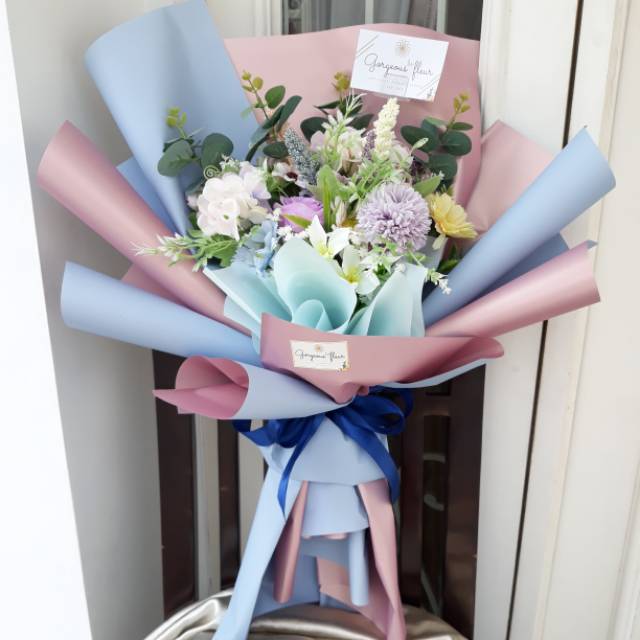 Jual BUKET BUNGA BUATAN/ARTIFICIAL WISUDA/ULANG TAHUN/ANNIVERSARY ...