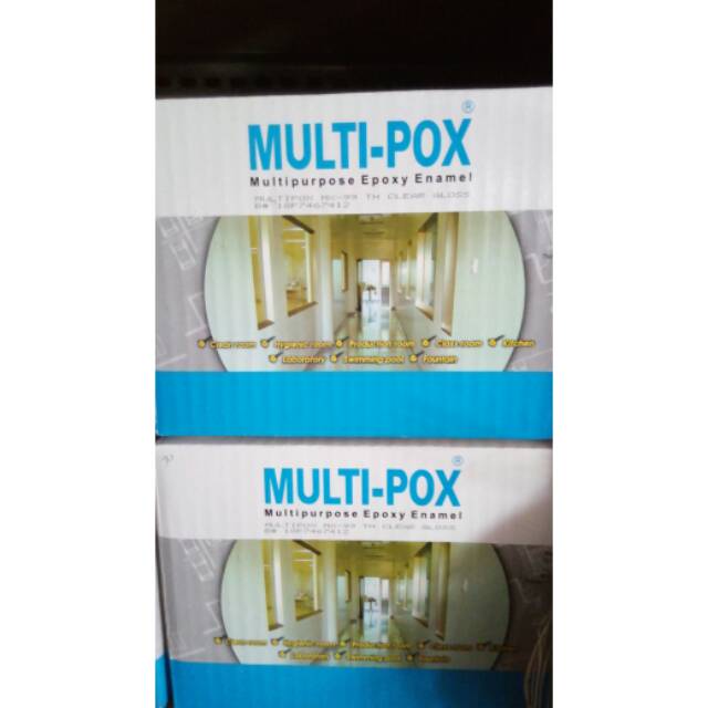 Jual Cat Epoxy Propan Multipox MX 99 warna Clear Gloss | Shopee Indonesia