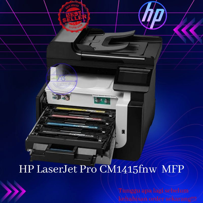 Jual HP Laserjet Pro CM1415fnw MFP | Shopee Indonesia