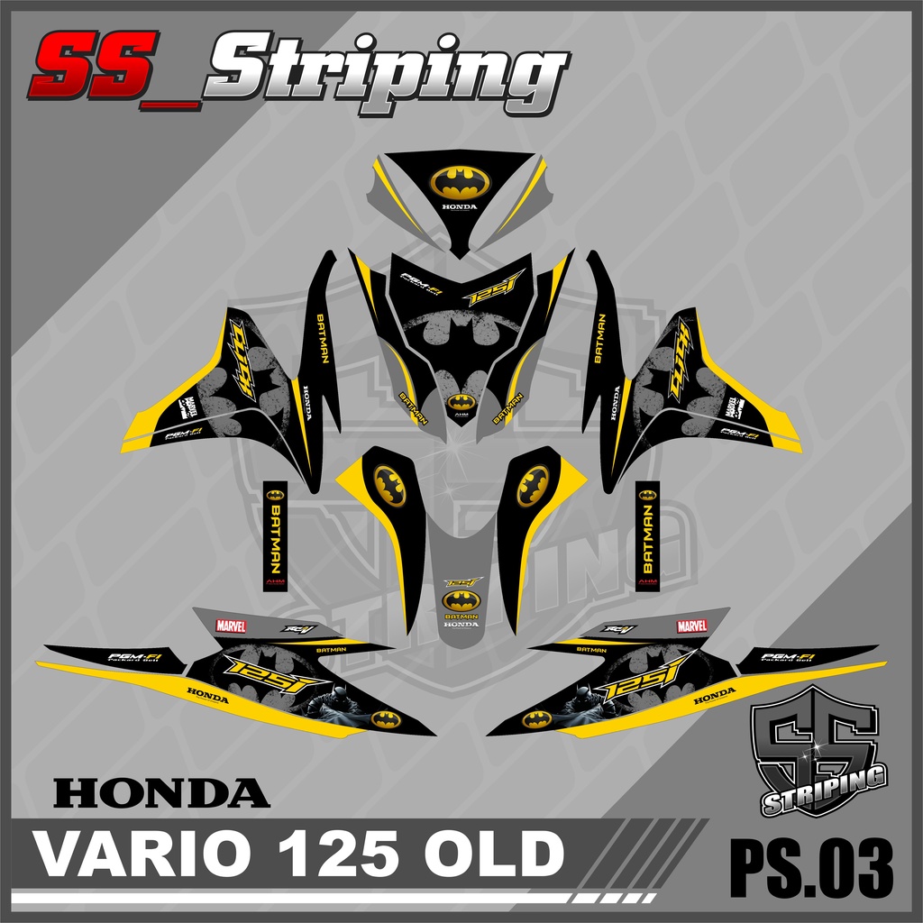Jual Decal Sticker Full Body Vario 125 Old - Sticker Full Body Vario ...
