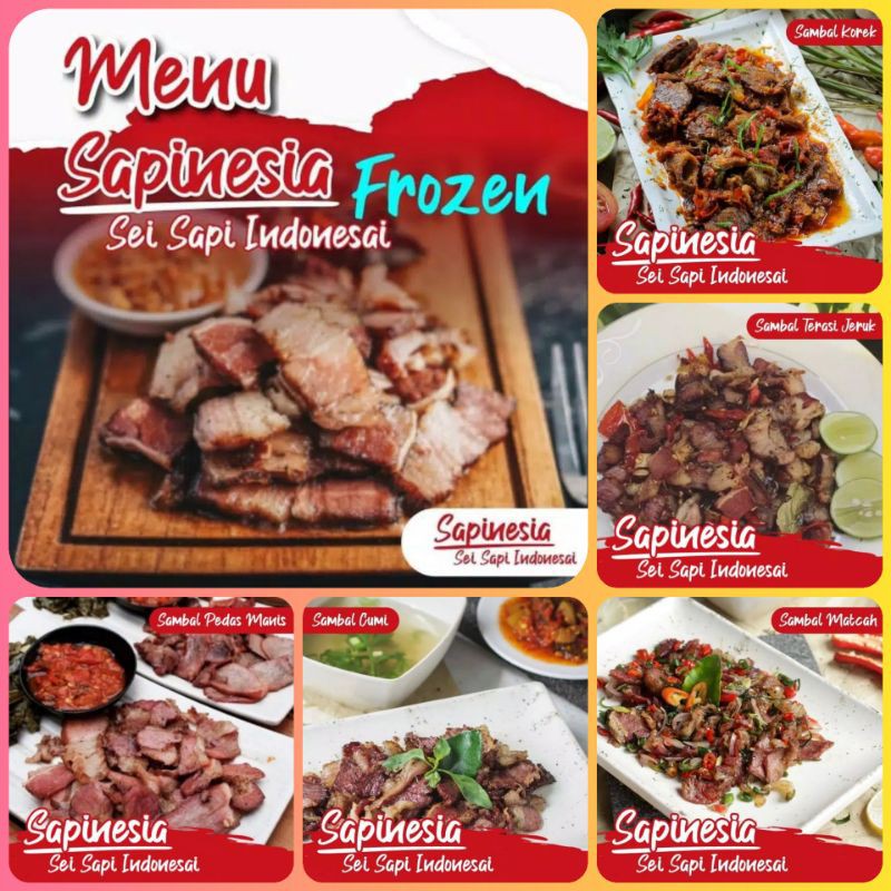 Jual Menu Sei Sapi Sapinesia | Shopee Indonesia