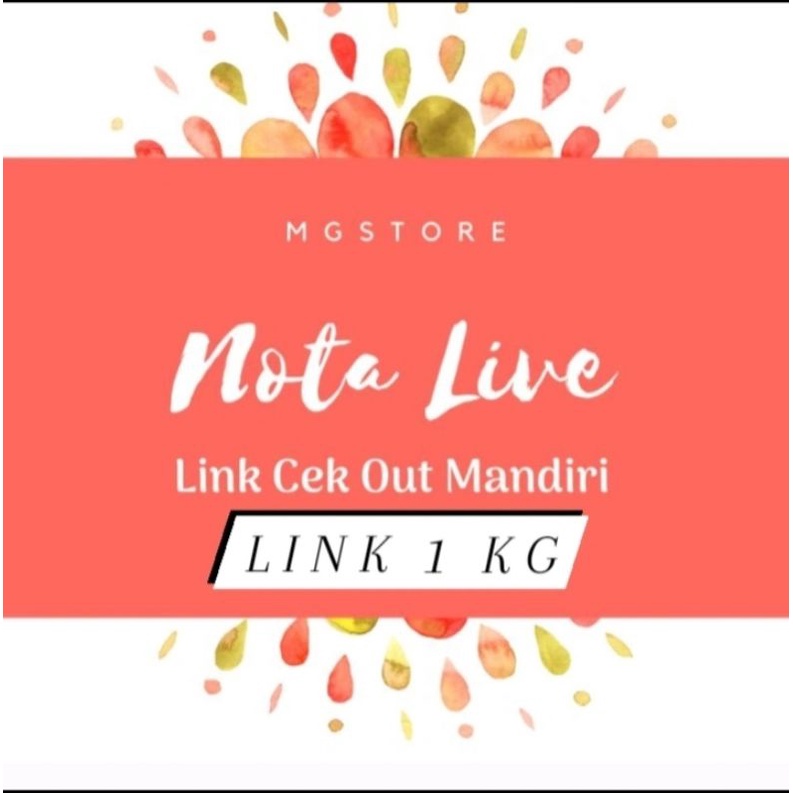 Jual NOTA LIVE 1 KG | Shopee Indonesia