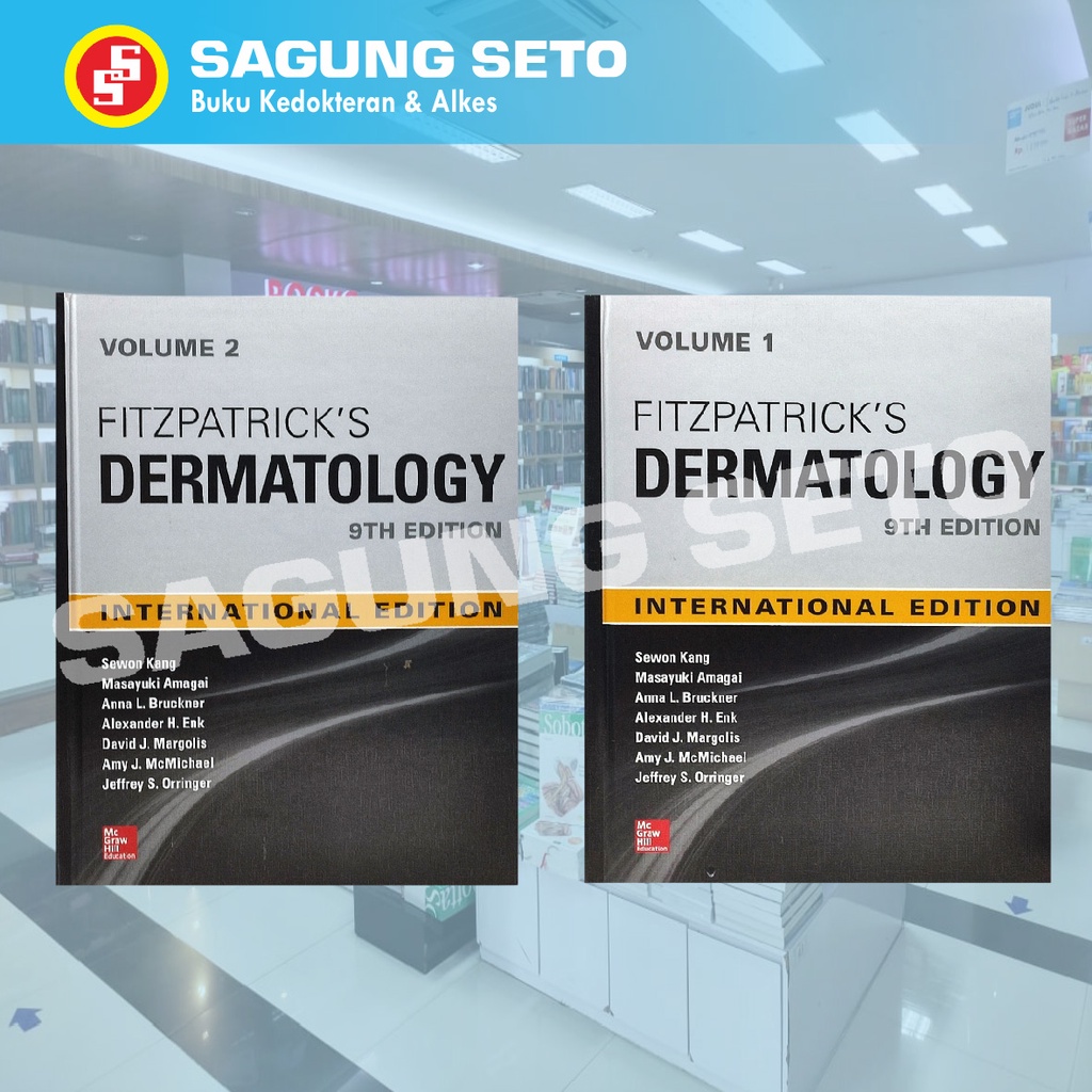 Jual FITZPATRICK DERMATOLOGY GENERAL MEDICINE 2 VOL / KULIT | Shopee ...