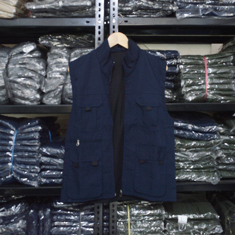 Jual ROMPI ARTIS CASUAL Warna NAVY BLUE | VEST KEGIATAN SOSIAL LAPANGAN ...