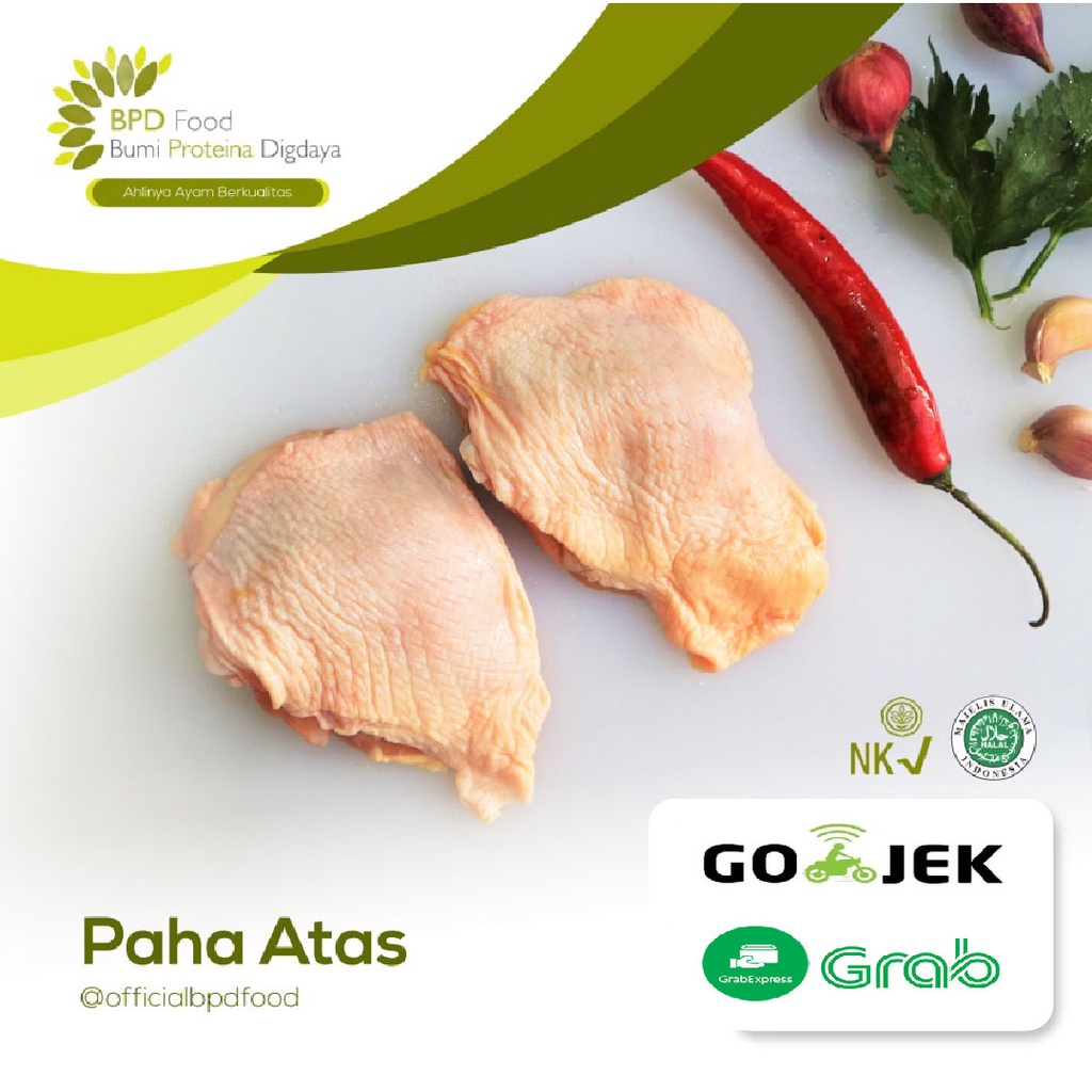 Jual PAHA ATAS AYAM FROZEN 1KG HALAL PREMIUM | Shopee Indonesia
