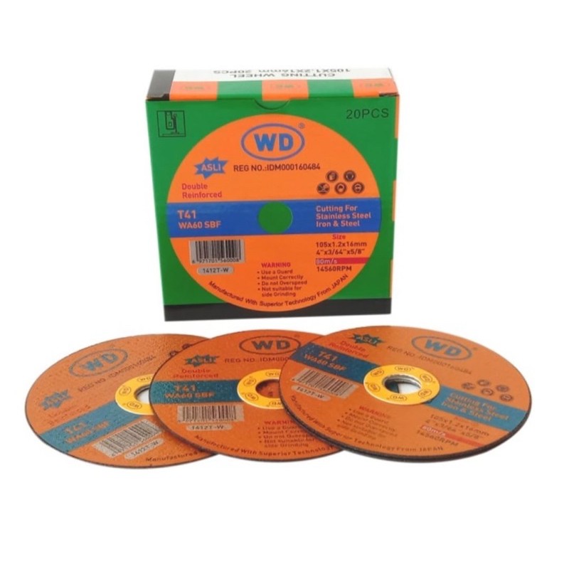 Jual Mata Gerinda Tipis WD 4 Inch | Shopee Indonesia
