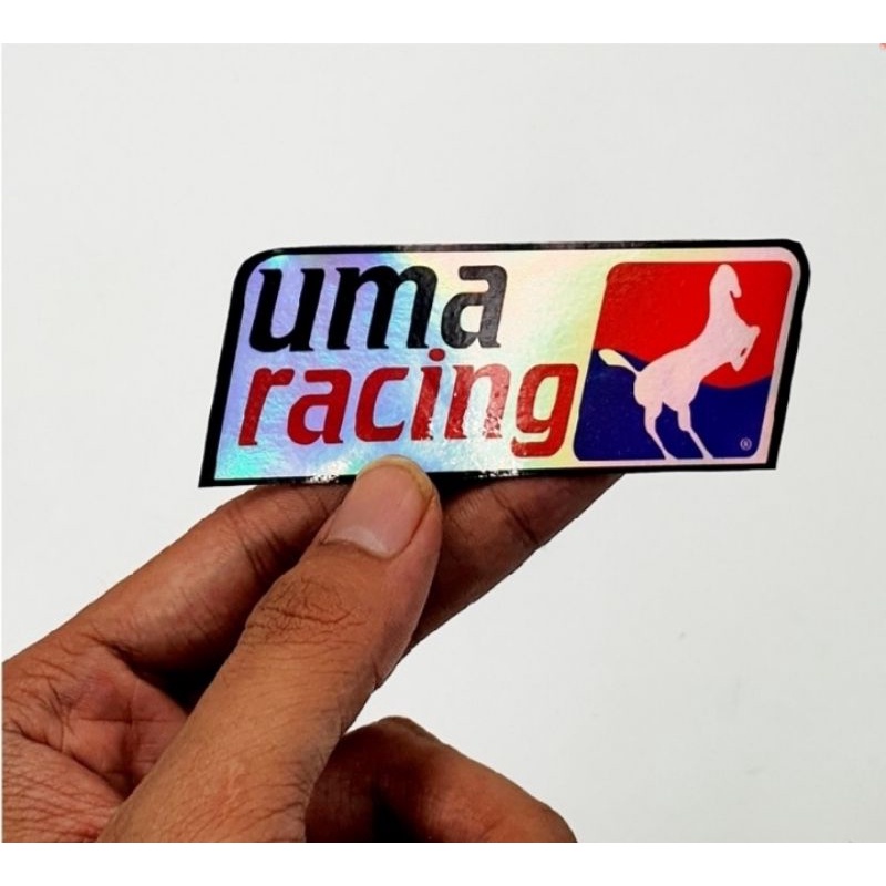 Jual STICKER HOLOGRAM UMA RACING RCB RACINGBOY | Shopee Indonesia