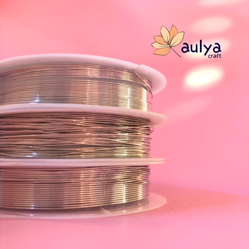 Jual KAWAT TEMBAGA LENTUR STRING CABLE ROLL UNTUK DIY COPPER WIRE ...
