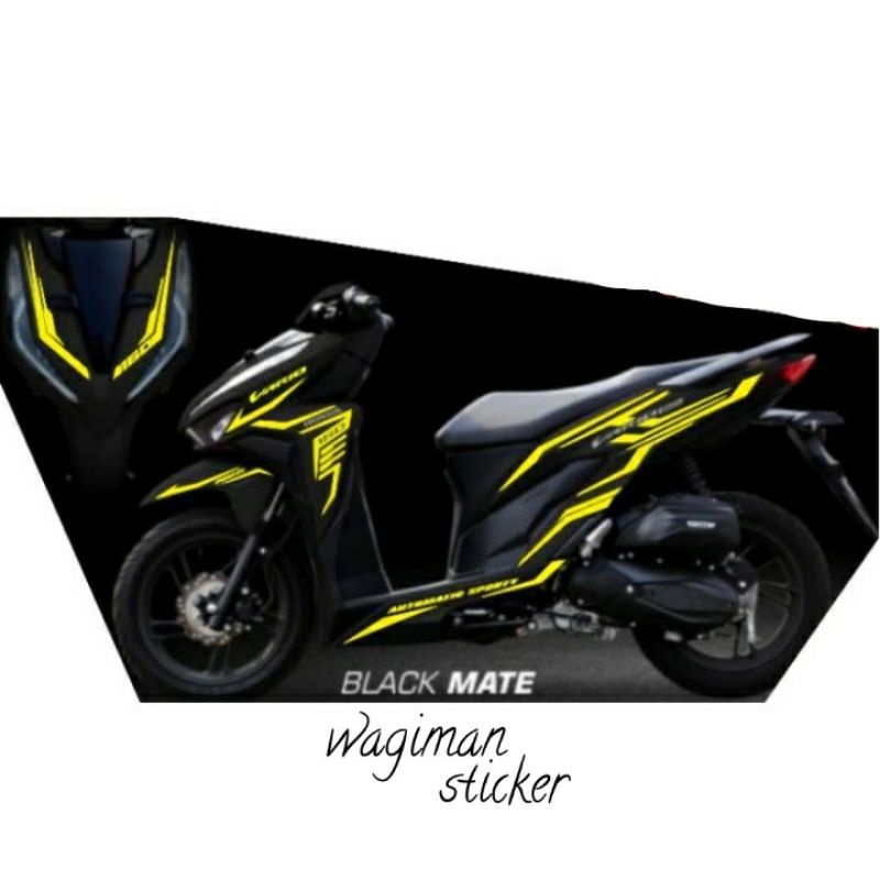 Jual Stiker Vario 125/150 New / Stiker Cutting Vario/custeam/variasi ...