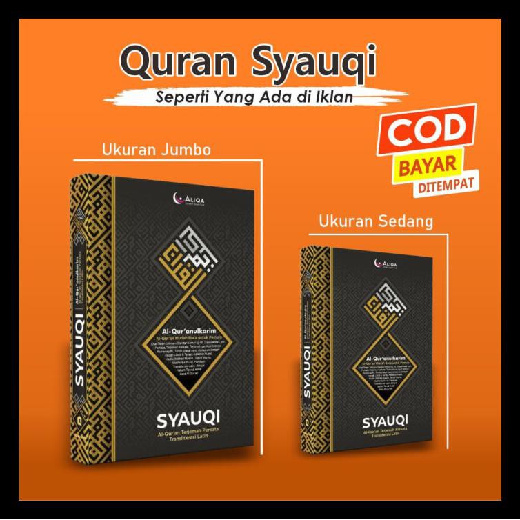 Jual Buku Religi/Buku Spiritual Alquran Syauqi Terjemahan Bahasa ...