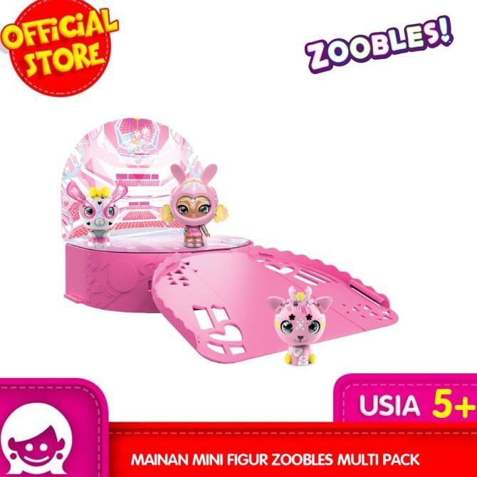 Jual Mainan Mini Figur Zoobles Multi Pack | Shopee Indonesia