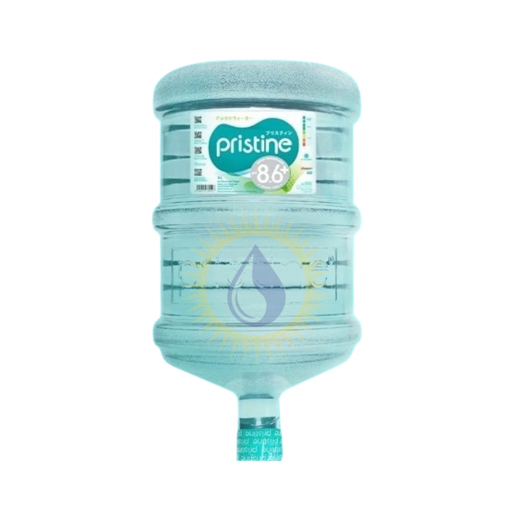 Jual PRISTINE Air Minum pH 8.6+ Galon 19 L (Galon+ Isi 19 L) | Shopee Indonesia