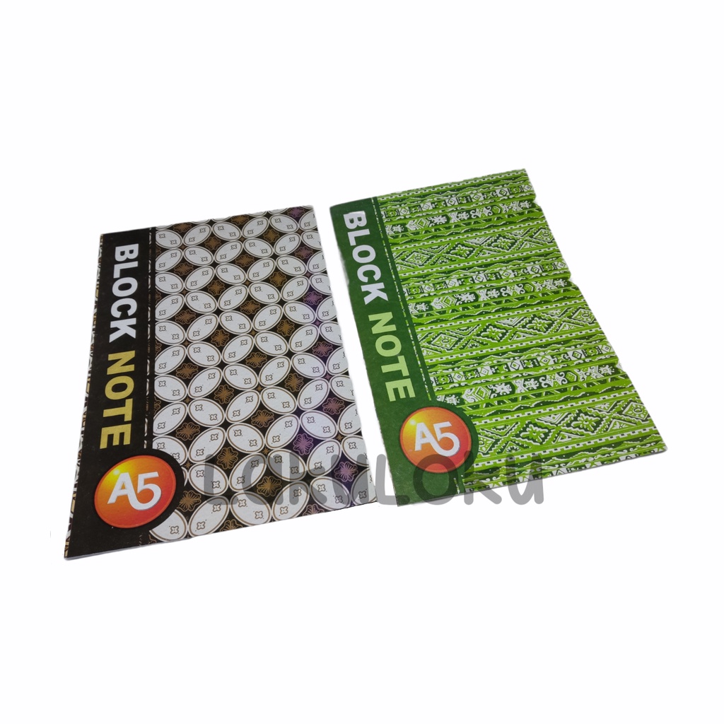 Jual Block Note / Notes Bergaris sampul Batik A5 | Shopee Indonesia