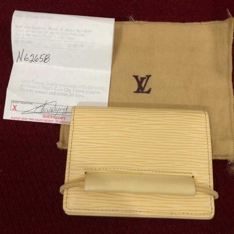 Jual SOLD!!!! Wallet card Louis Vuitton LV Original | Shopee Indonesia