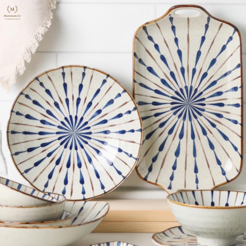 Jual Kaori Japanese Dinnerware Set |Set Alat Makan Keramik Motif ...