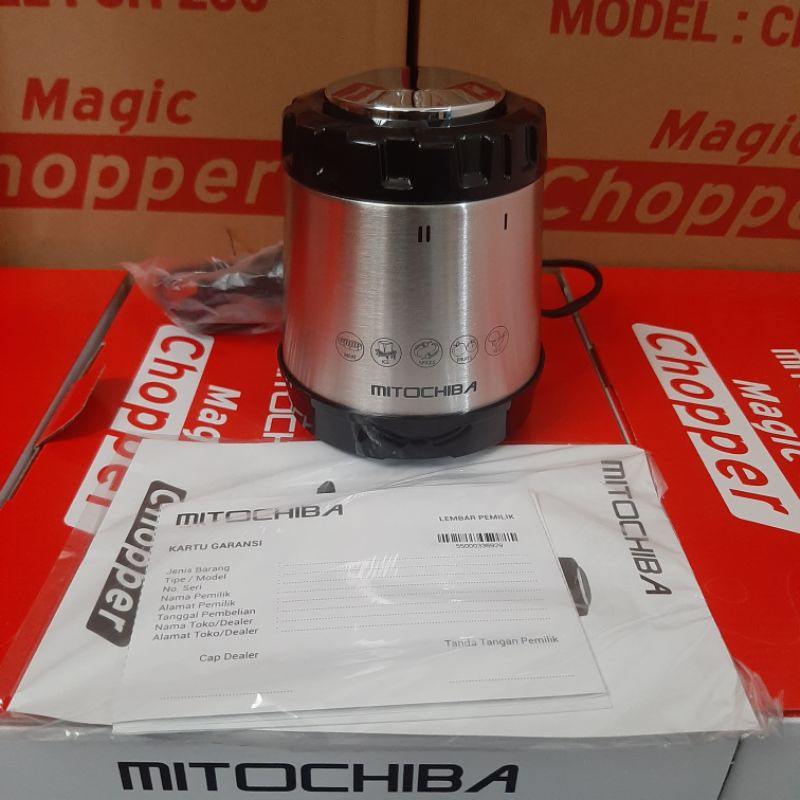 Jual MESIN CHOPPER BLENDER CH 200 ORIGINAL HANYA MESIN DAN KARTU ...
