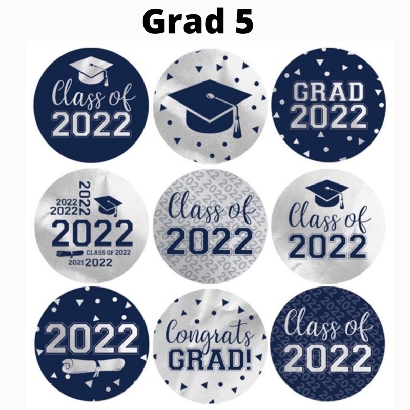 Jual Sticker Graduation Stiker Kelulusan Sticker Wisuda 2022 Aesthetic ...