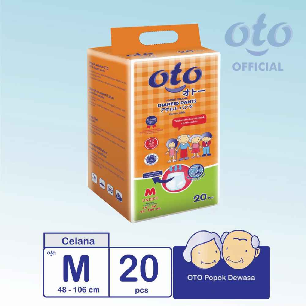 Jual celana - pants, popok, popok dewasa, RAK - OTO Diapers PANTS Lampin Popok Dewasa model ...