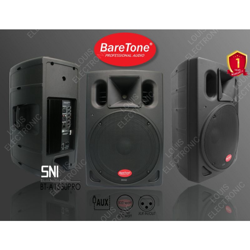 Jual Speaker Aktif Baretone BT A1530PRO 15 inch Original A1530 Pro | Shopee Indonesia