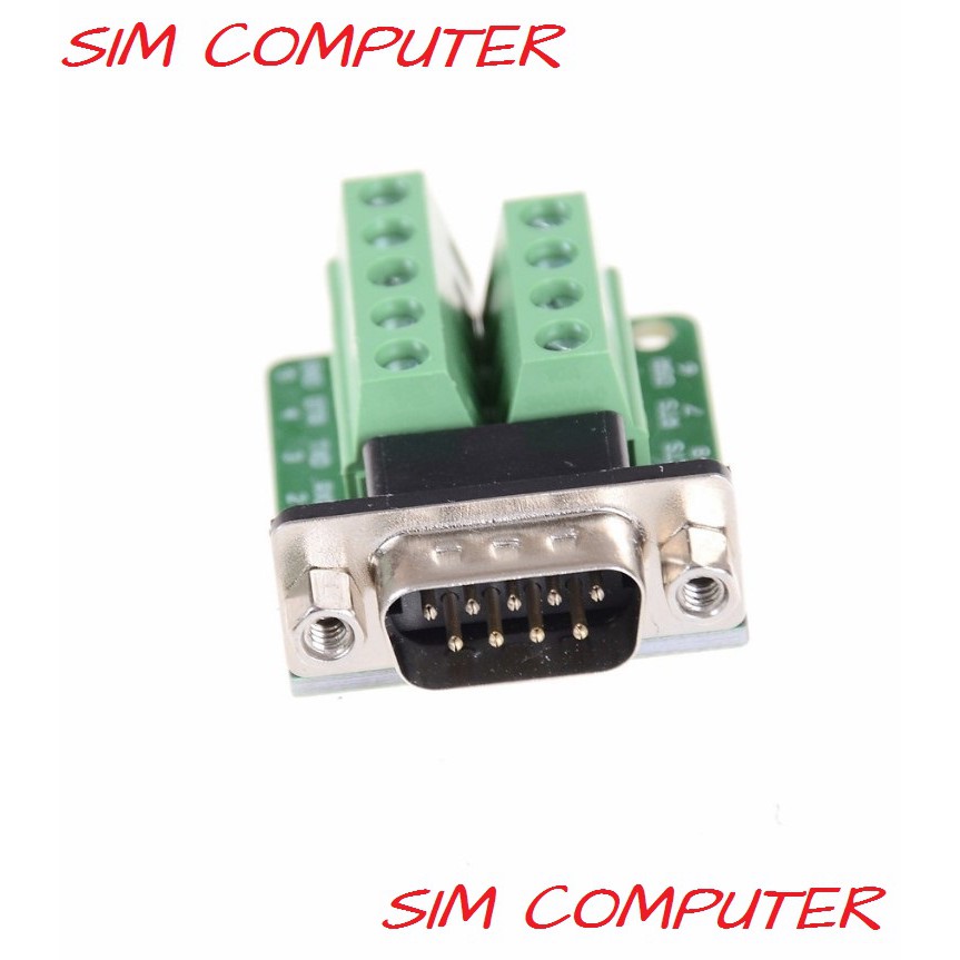 Jual RS232 to DB9 Adapter To Terminal RS232 to DB9 Connector Signal ...