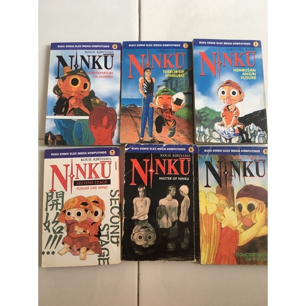 Jual Komik Ninku Vol. 1,2,4,5,6,7 (bekas) | Shopee Indonesia