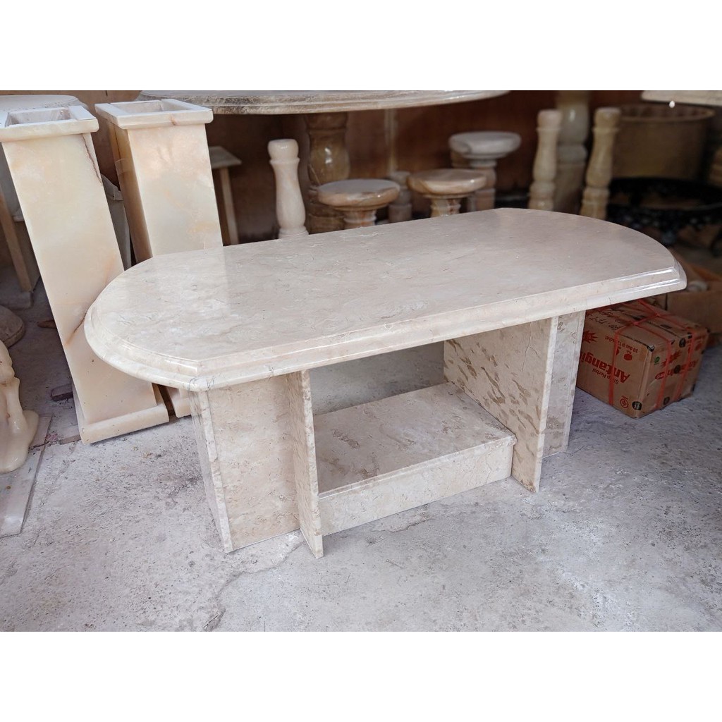 Jual Meja Tamu Marmer Putih Oval | Shopee Indonesia Jual Meja Tamu Marmer Putih Oval | Shopee Indonesia